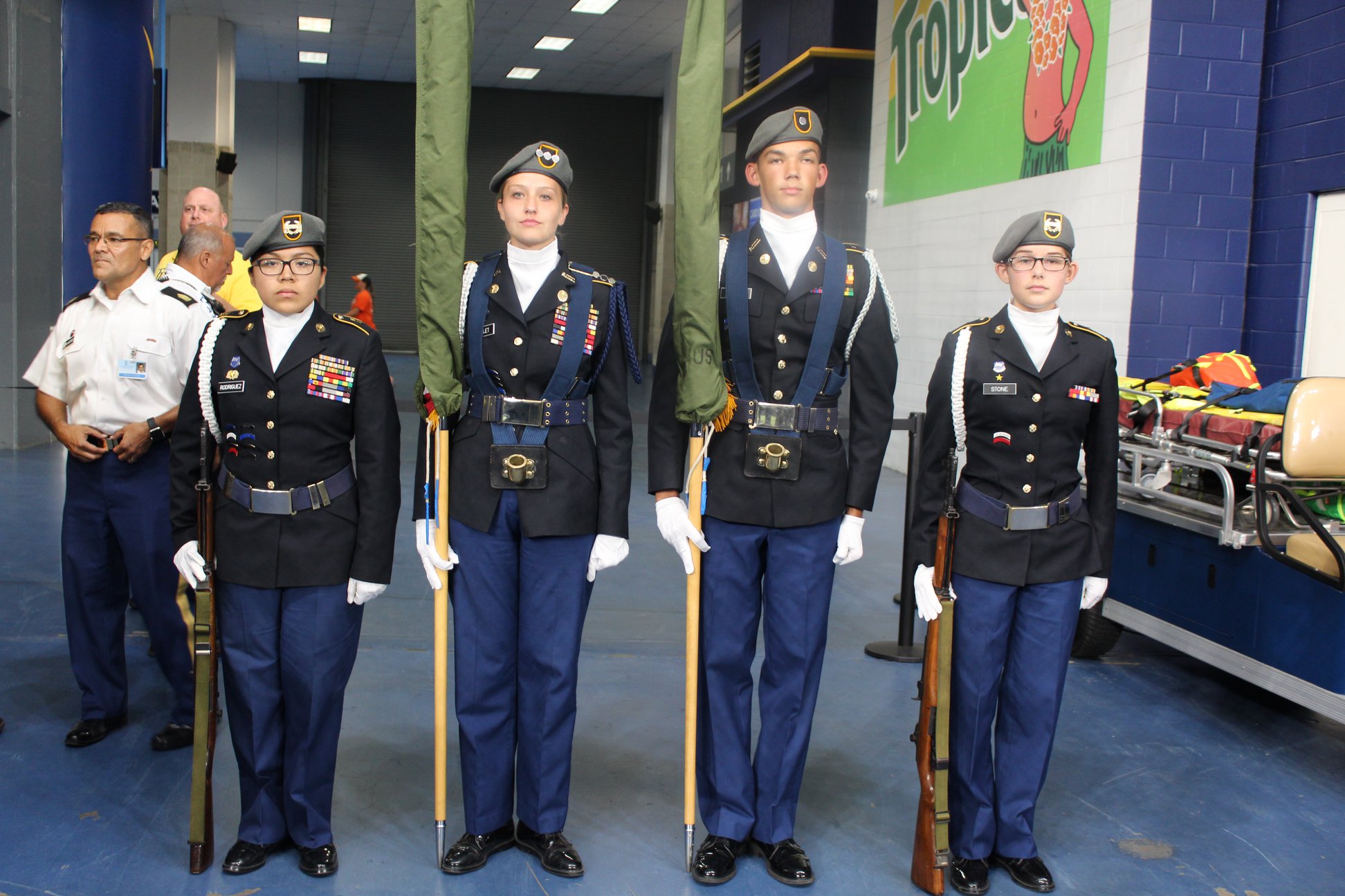 Color Guard – Army JROTC – Anclote High School