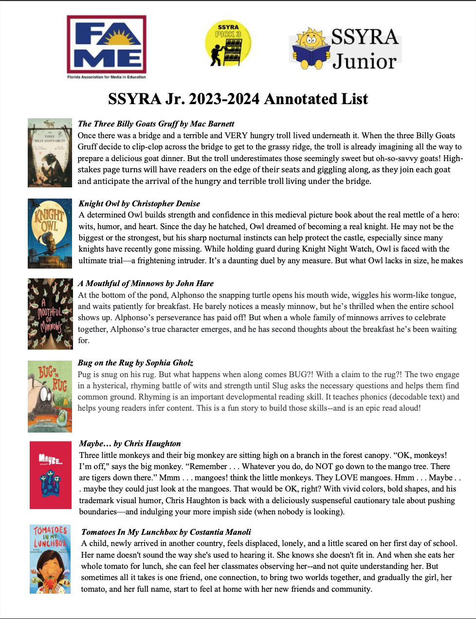 Sunshine State Junior Reader Books | Fabulous First grade