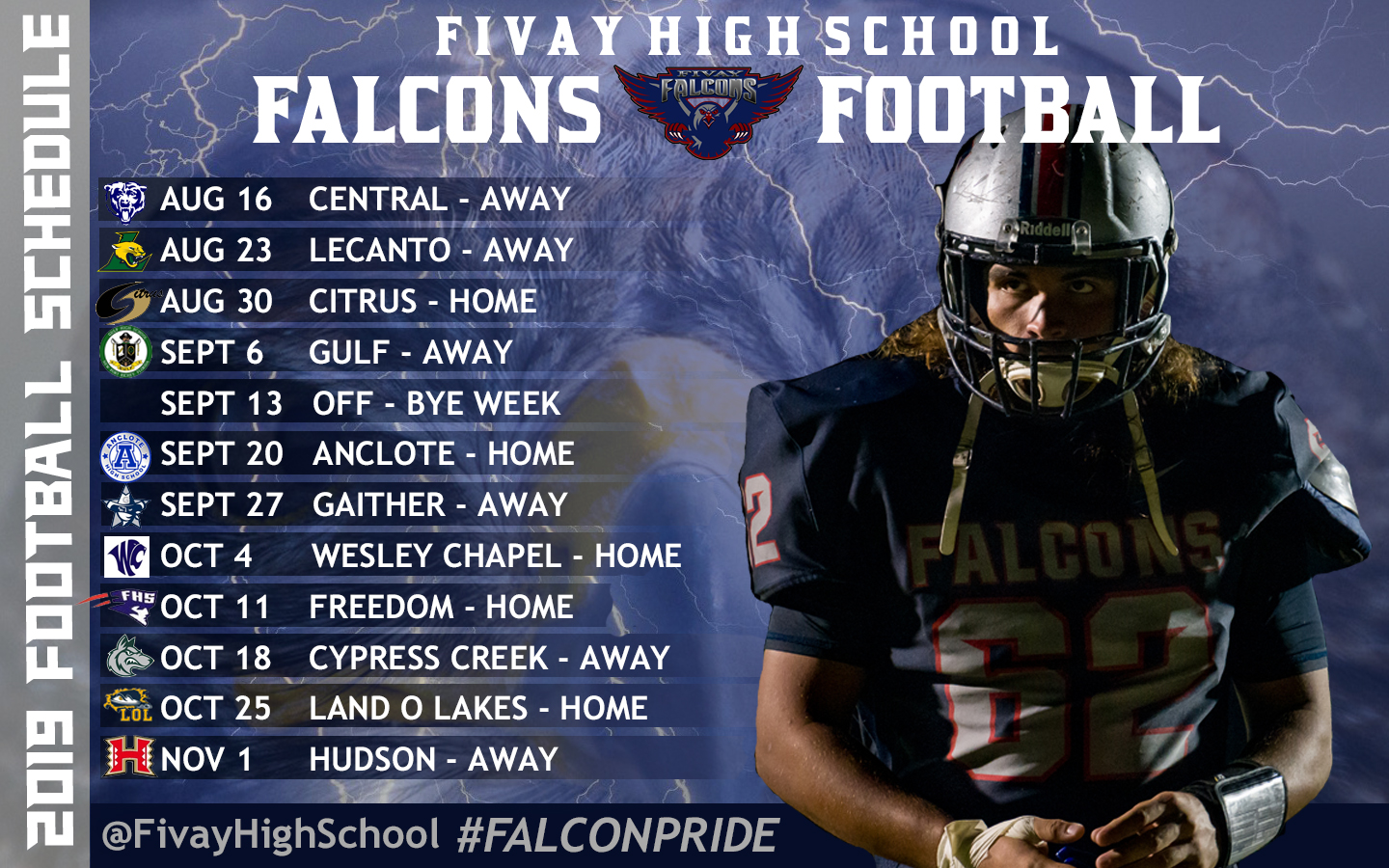 Fivay Falcons Football | #FalconPride