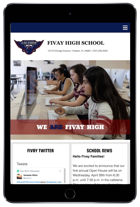 FHS Website Preview | Web Development Information