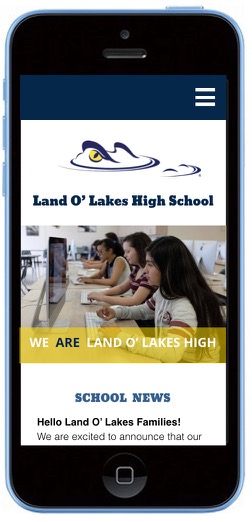 LOLHS Website Preview | Web Development Information